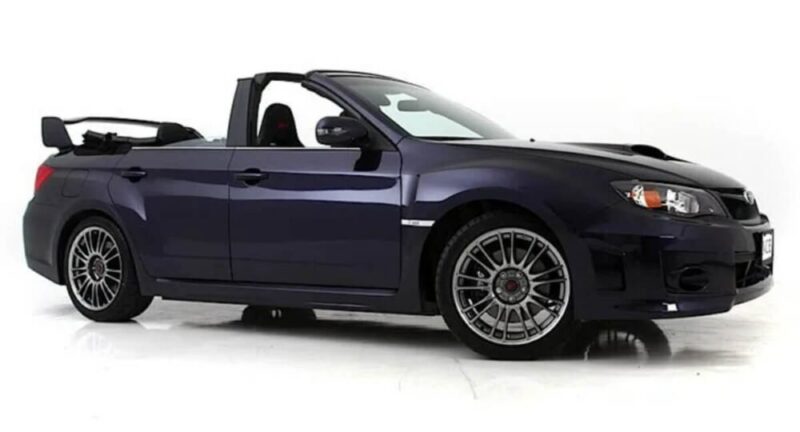 世界僅5台的珍稀車型?Subaru WRX STI Convertible銷售中 | 一手企劃 | CARNEWS