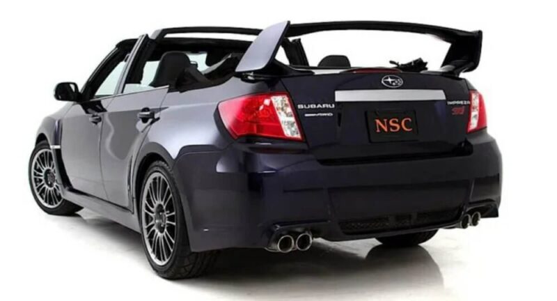 世界僅5台的珍稀車型?Subaru WRX STI Convertible銷售中 | 一手企劃 | CARNEWS