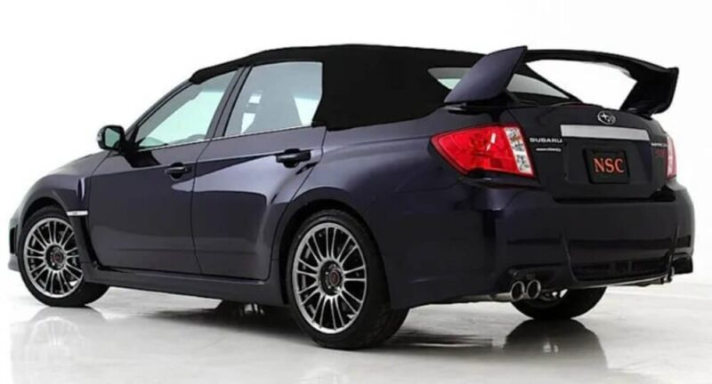 世界僅5台的珍稀車型?Subaru WRX STI Convertible銷售中 | 一手企劃 | CARNEWS