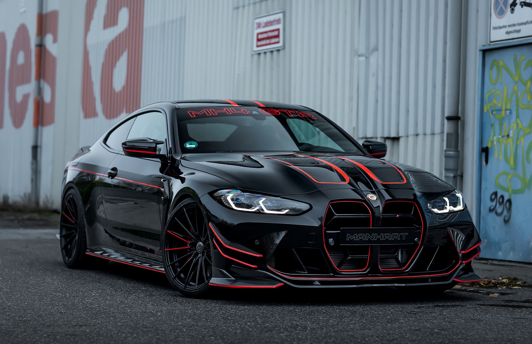 MANHART MH4 GTR II 702ps現身 更加專注賽道表現 | 改裝資訊 | CARNEWS