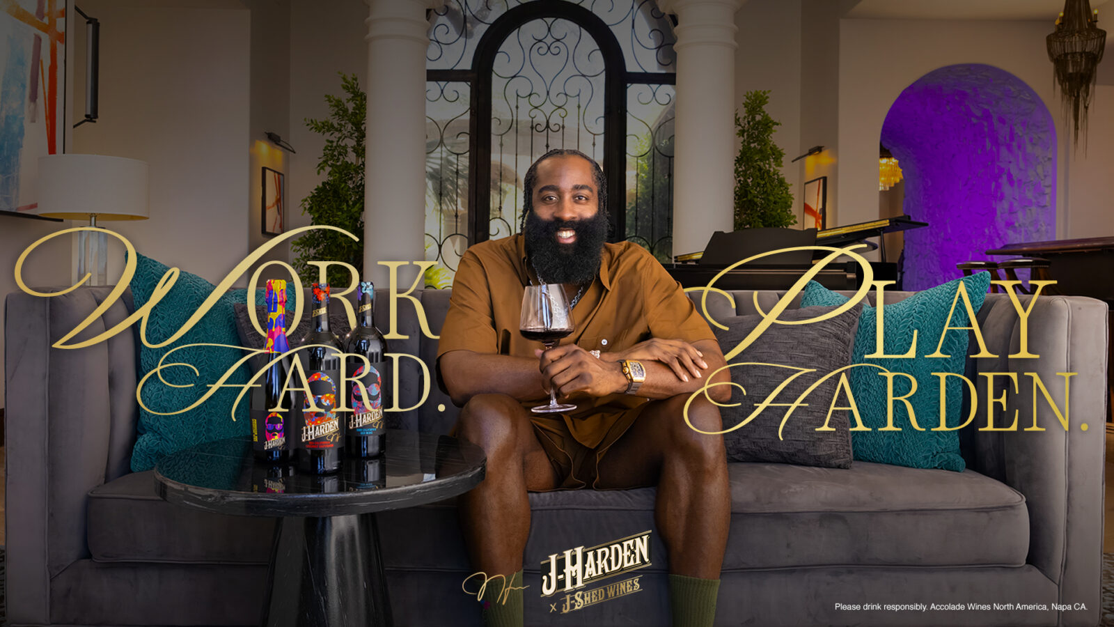 迎接年末派對季呼應品牌玩樂不休的宗旨酒條通集團舉辦「J-Harden VIP Party 大鬍子哈登派對夜」「Work Hard! Play ...