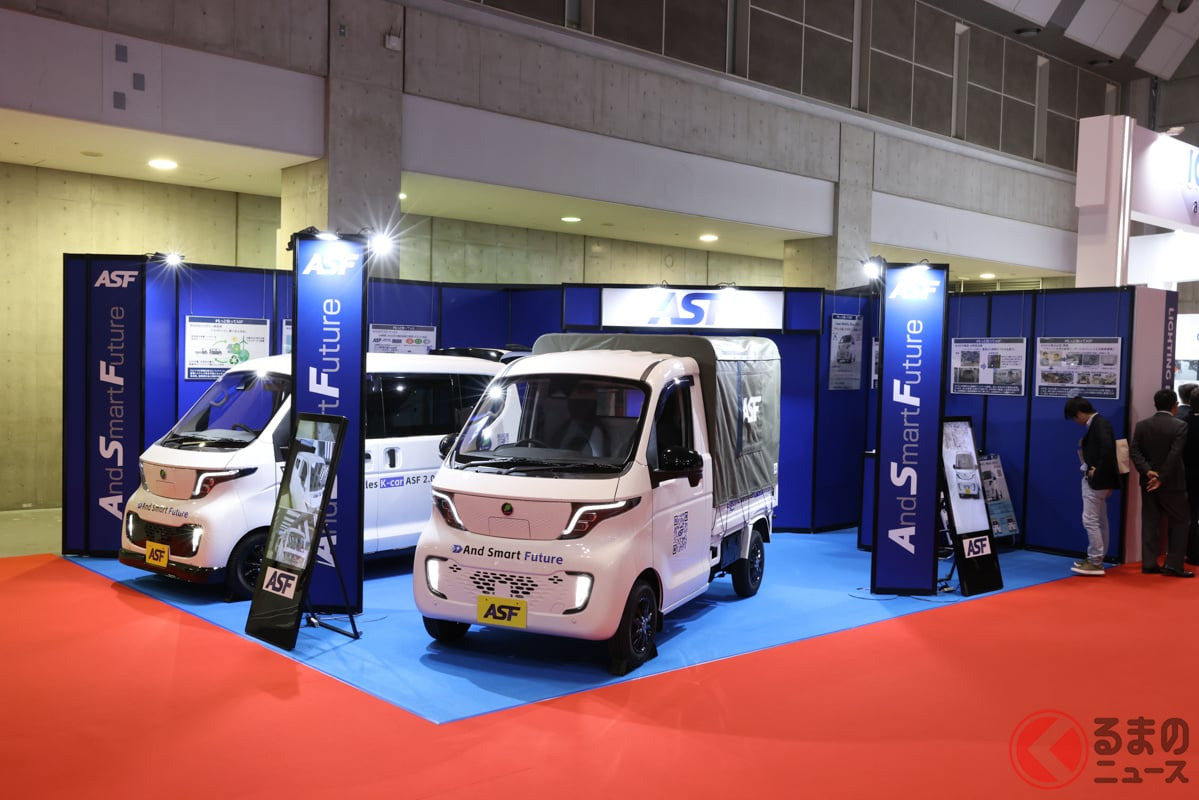 新型EV輕型貨卡「ASF2.0PT」公開！人氣輕型商用車「ASF2.0」也以特別客製化版亮相，ASF於JMS2025展示 | 一手企劃 | CARNEWS